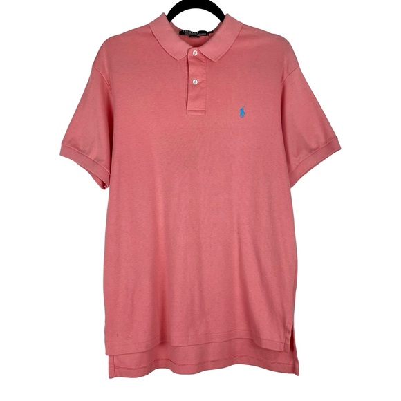 Polo Ralph Lauren | Shirts | Vintage Polo Ralph Lauren Mens Coral Pink ...
